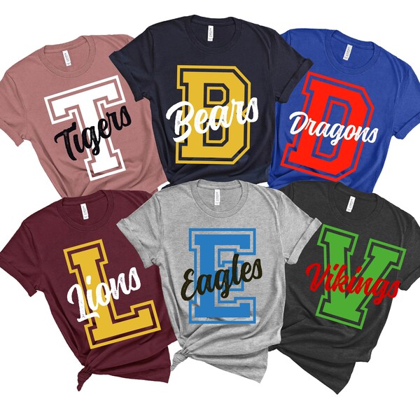 Team Spirit Shirts - Etsy