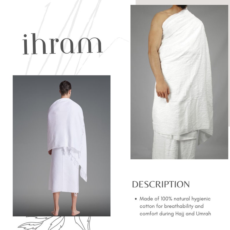 IHRAAM for HAJJ and UMRAH - Etsy