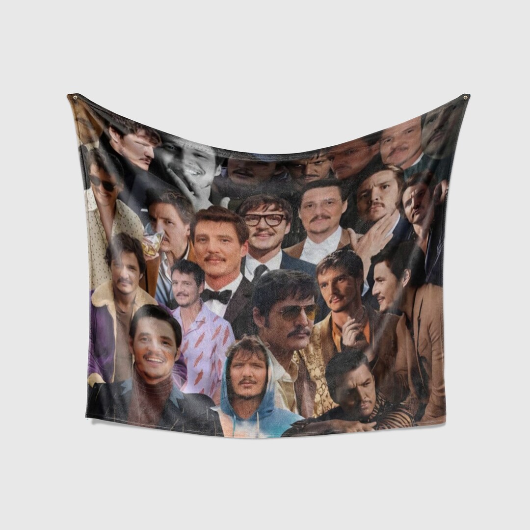 Pedro Pascal Quilt and Blanket, the Last of Us Throw Merch, Zaddy ...