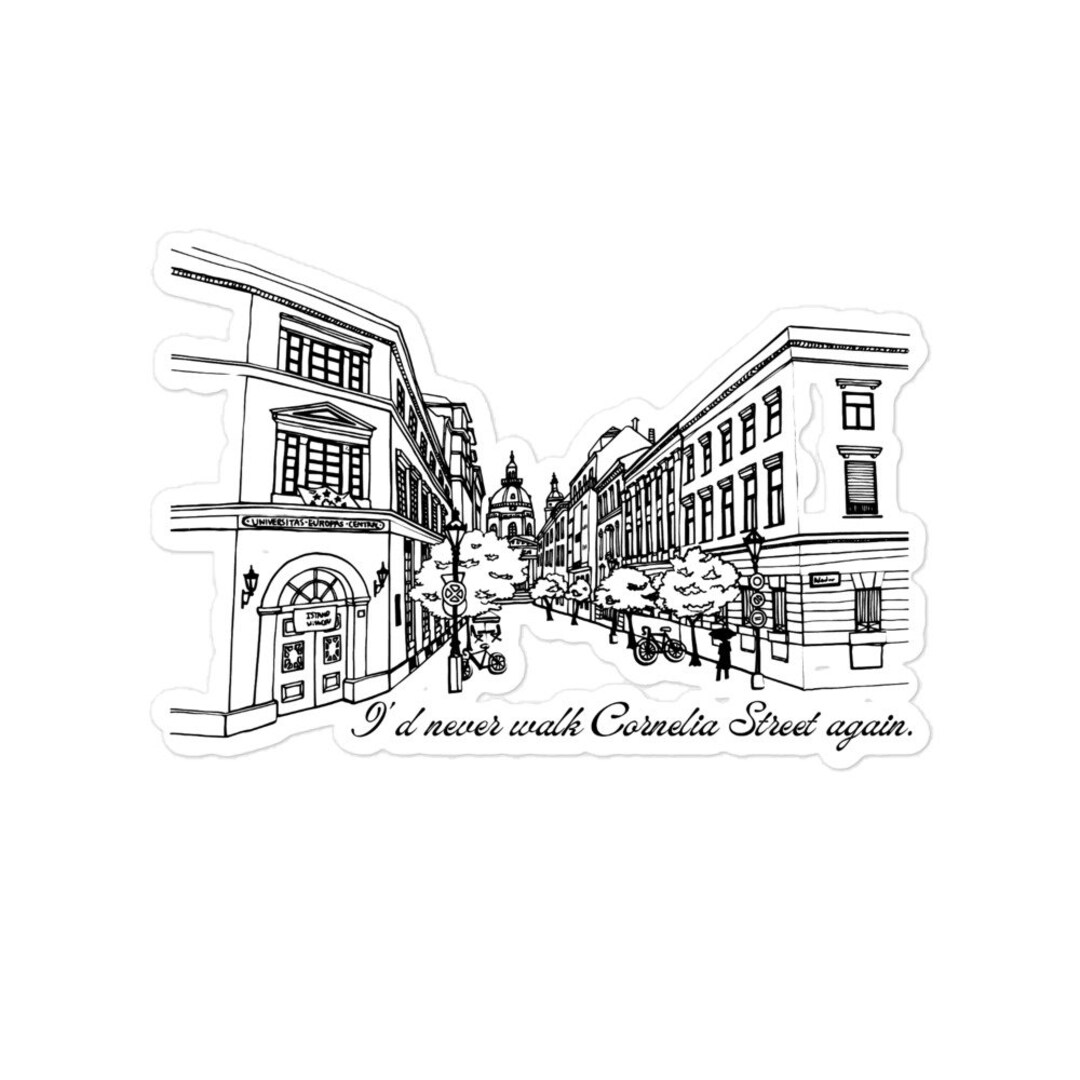 Cornelia Street Sticker - Taylor Swift Lover Eras Tour - Etsy