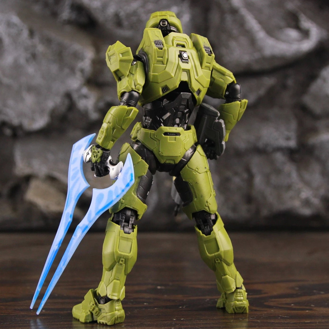 Master Chief From Halo Figurine Figure/ Statue/toy/doll - Etsy