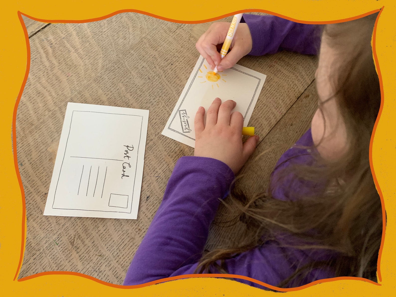 Printable Postcard Set Digital Download to Print and Colour at Home - Etsy