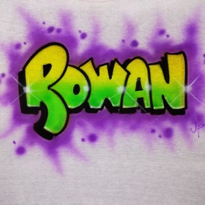 Personalized Custom Airbrush Graffiti T-shirt or Hoodie Designs - Etsy