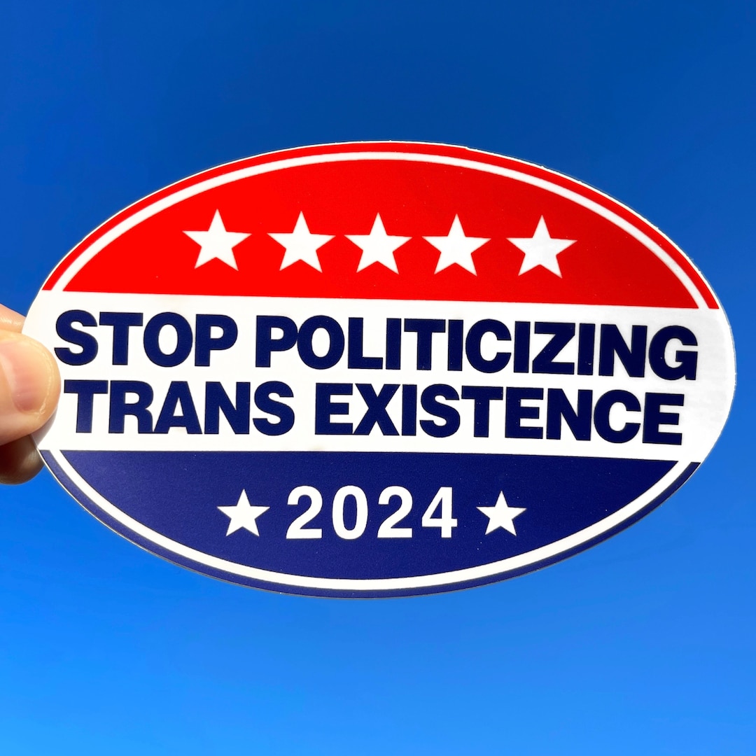 Trans Rights LGBTQ Bumper Sticker - Etsy