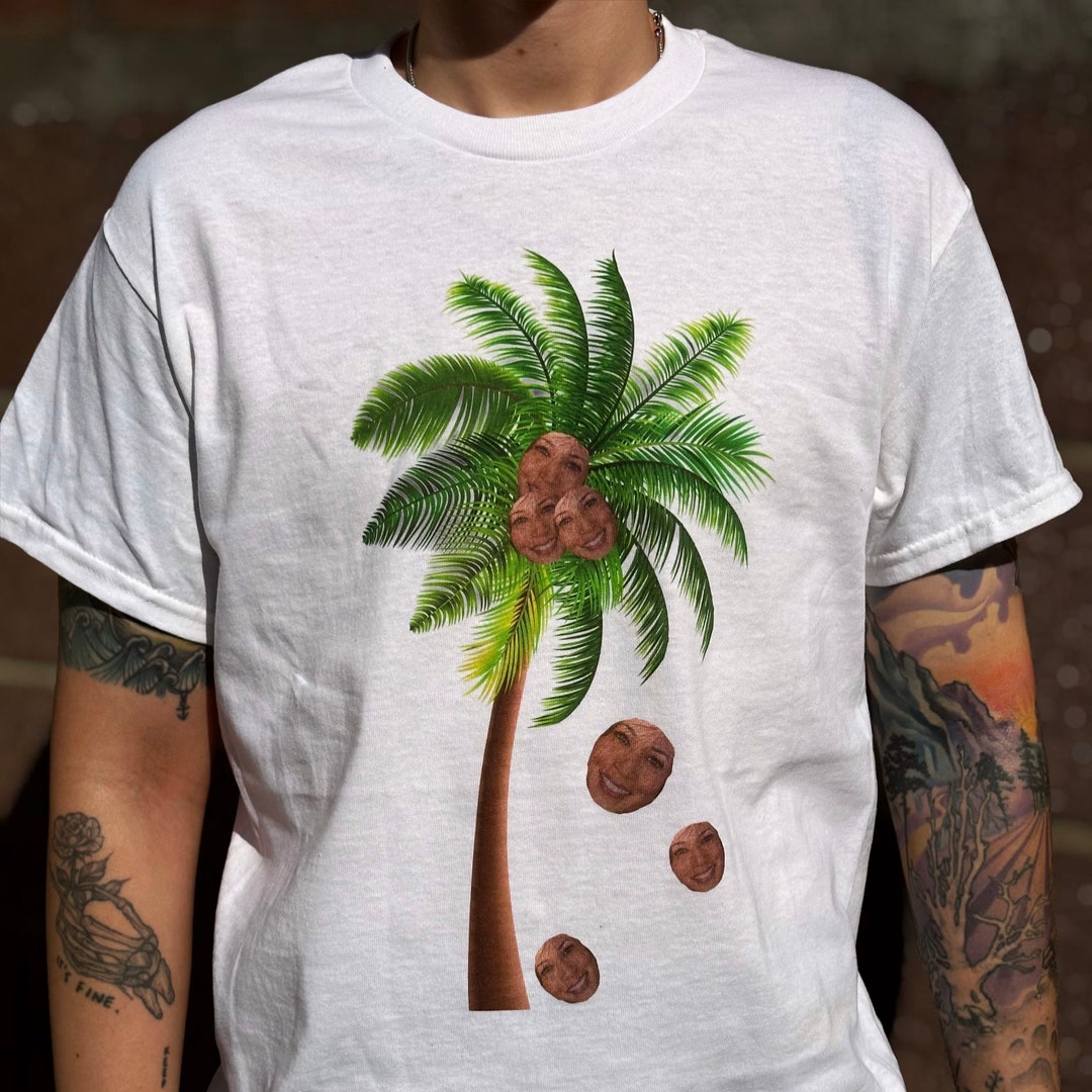 Kamala Harris Coconut Tree Shirt - Etsy