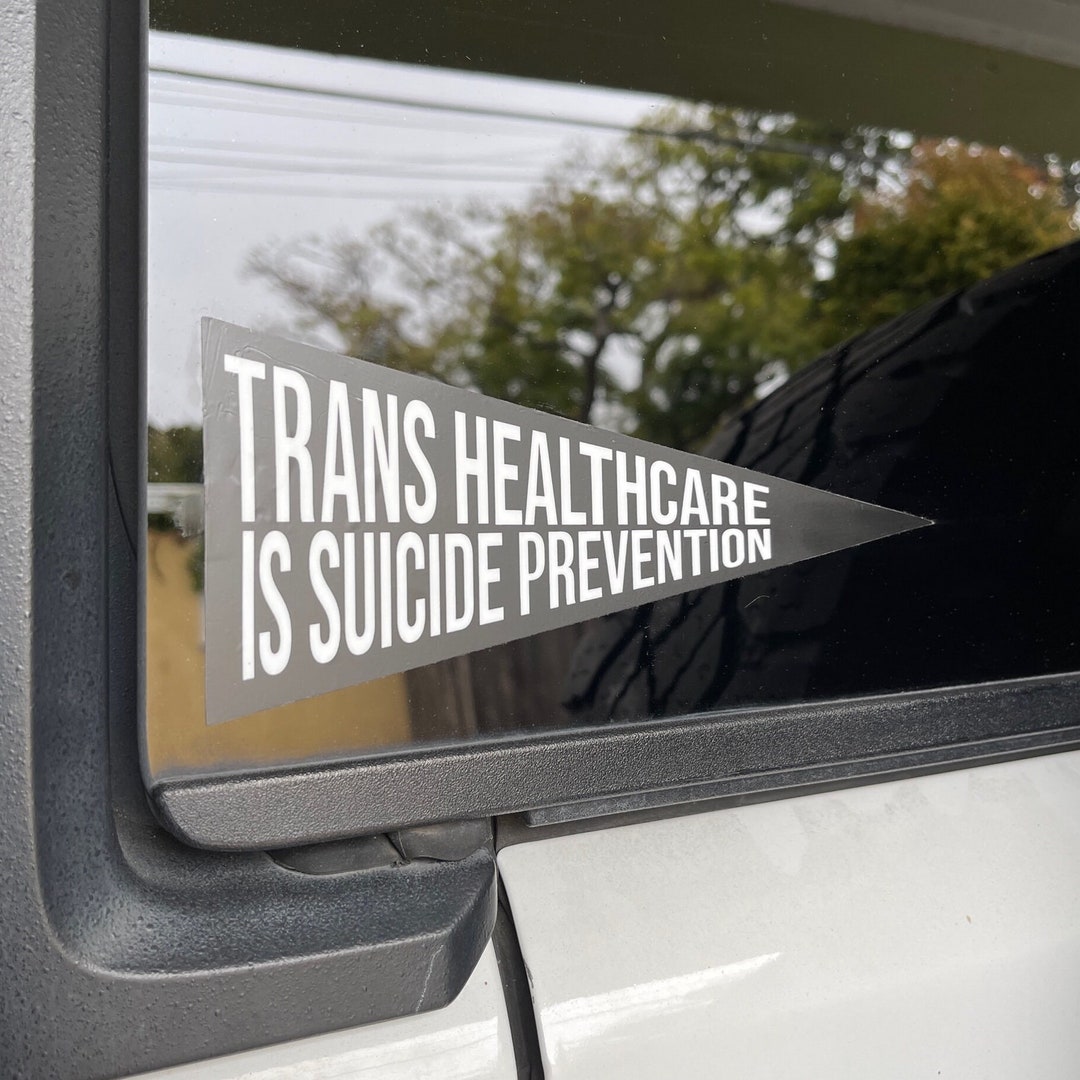 Trans Healthcare Bumper LGBTQ+ Sticker - Etsy