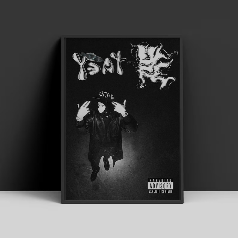 Yeat Album Cover Poster Lyfe Print Wall Art Room Decor - Etsy Australia