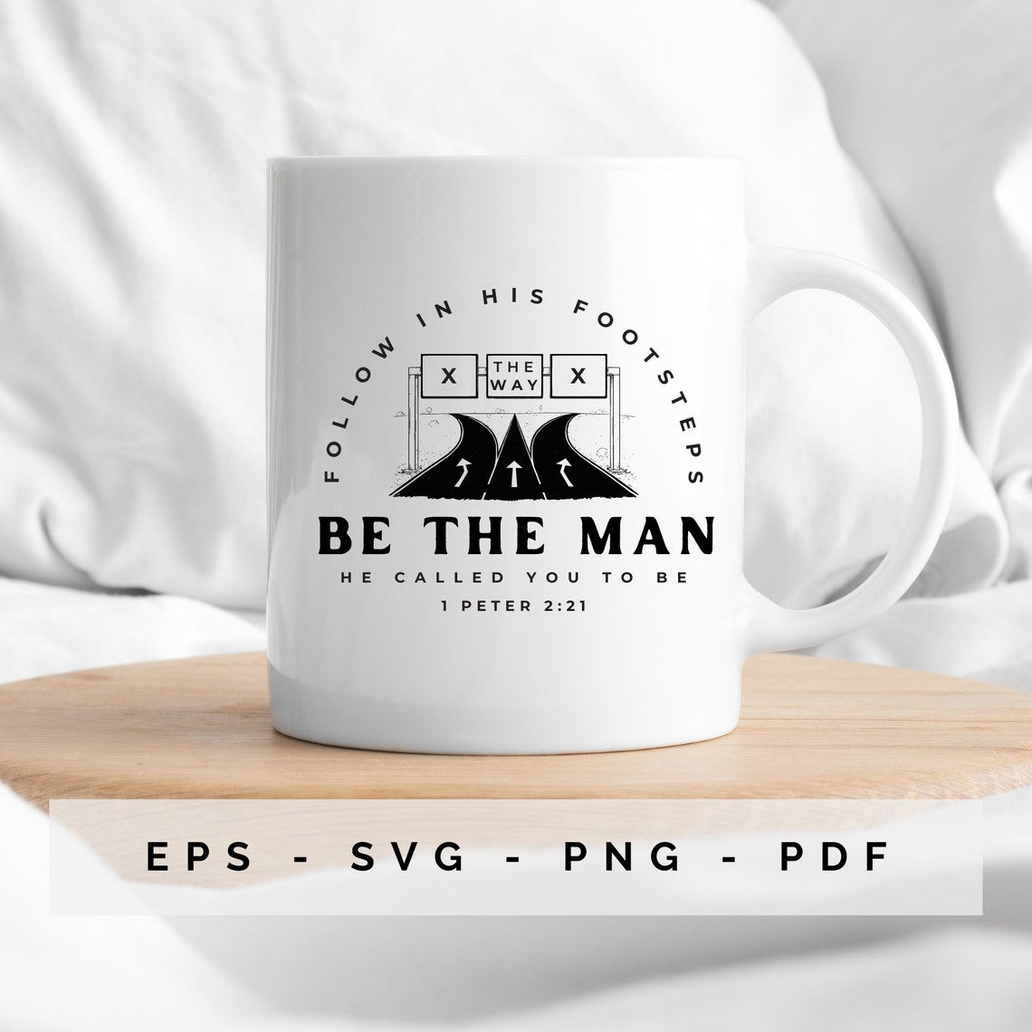 1 Peter Svg Be the Man God Called You to Be Men T Shirt Religious ...