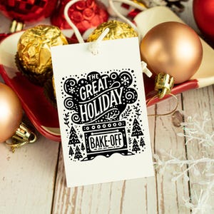 The Great Holiday Bake-off SVG Png Svg Jpeg | Festive Baking Contest ...