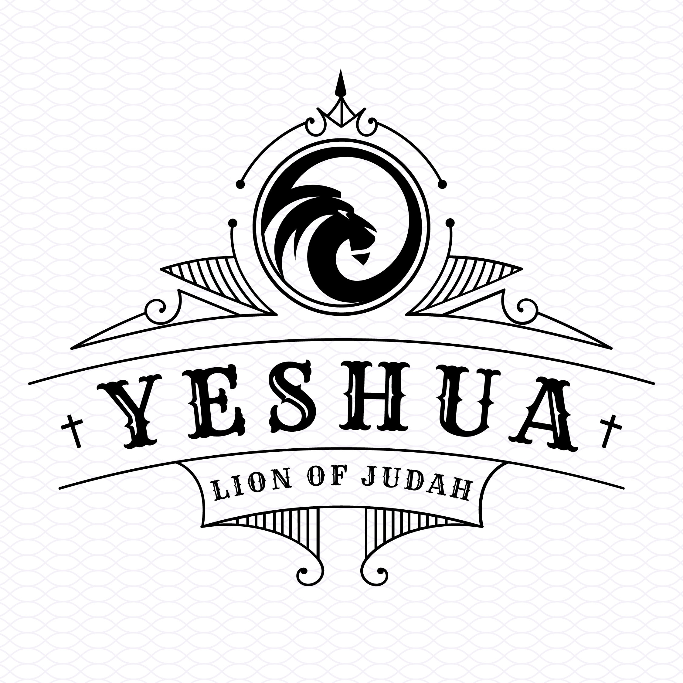 Yeshua Svg Lion of Judah Christian Men Women T Shirt Religious Design ...