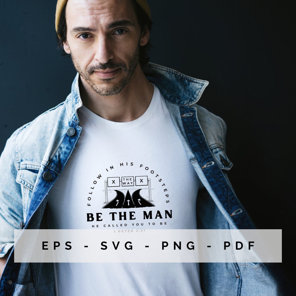 1 Peter Svg Be the Man God Called You to Be Men T Shirt Religious ...