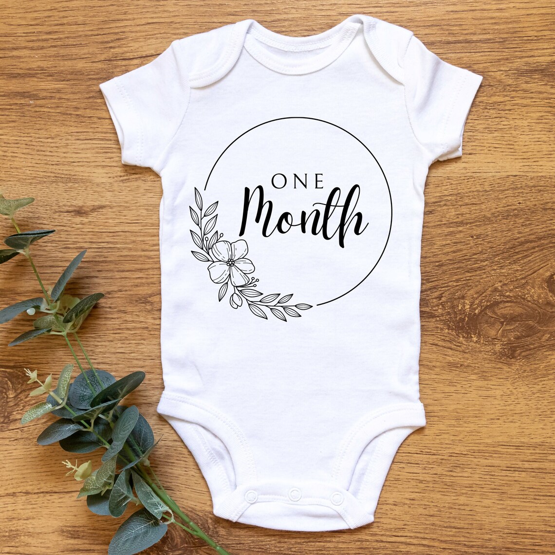 Baby Milestone Rounds and Rectangles SVG Png Pdf Baby Announcement ...