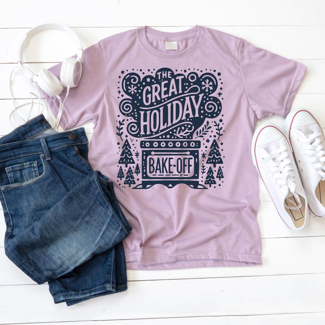 The Great Holiday Bake-off SVG Png Svg Jpeg | Festive Baking Contest ...