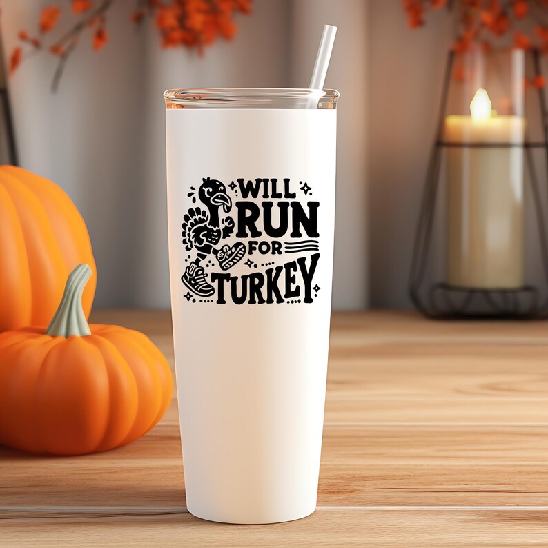 Will Run for Turkey SVG Digital Download | Funny Thanksgiving Running ...