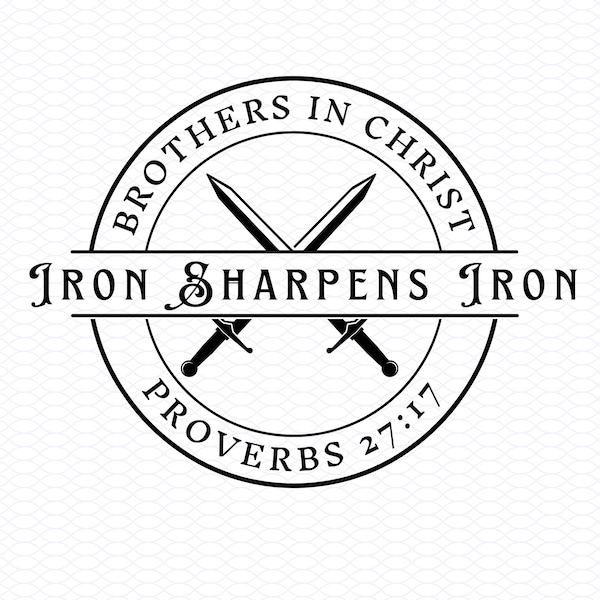 Iron Sharpens Iron Png - Etsy