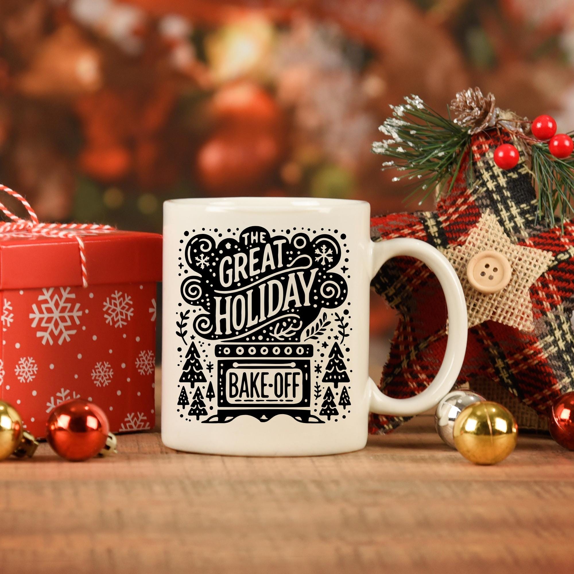 The Great Holiday Bake-off SVG Png Svg Jpeg | Festive Baking Contest ...