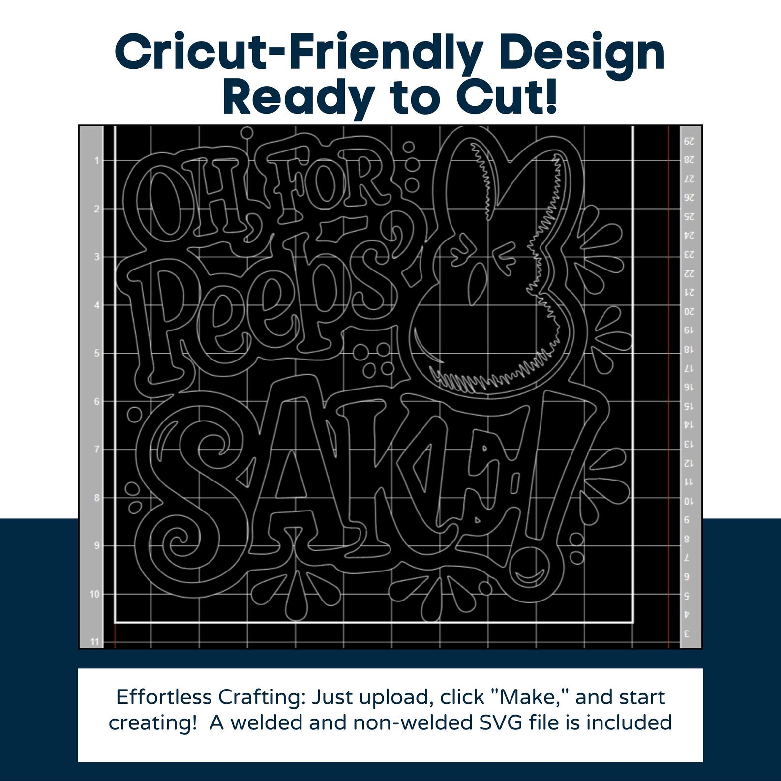 Chillin’ With My Peeps SVG Funny Easter Design for Shirts Tote Bags ...