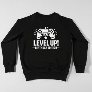 Level up Birthday Edition SVG | Gamer Party Design | DIY Birthday Decor ...