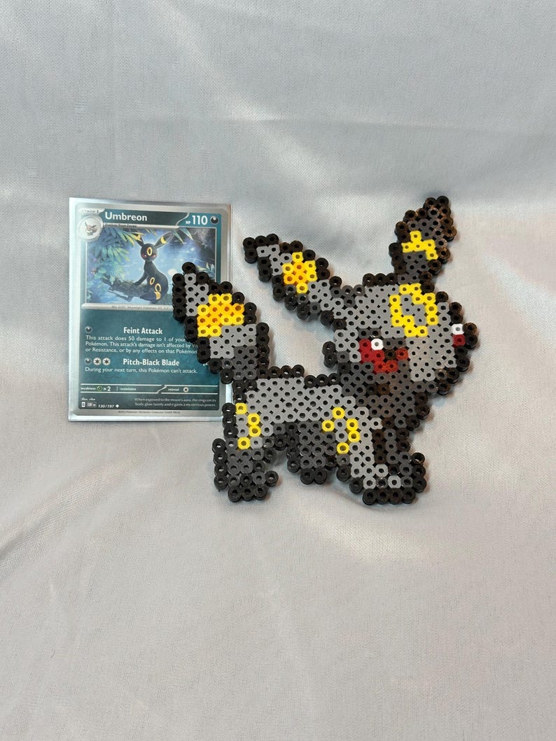 Umbreon - Medium Perler - Etsy