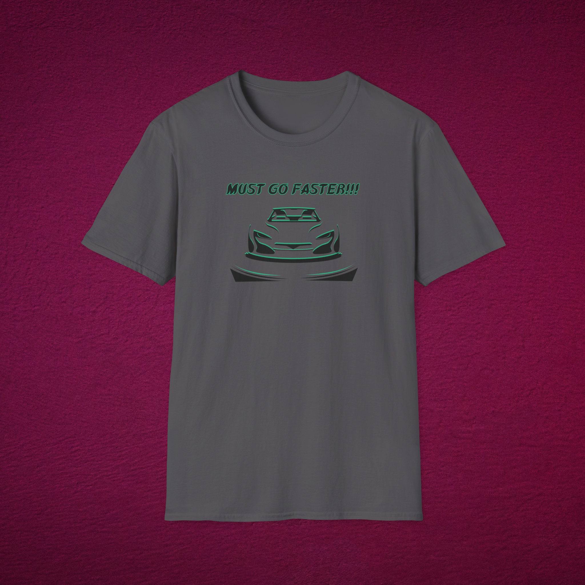 Racing T-shirt, Must Go Faster, Racing Fan Gift, Racing Gift, Racing ...