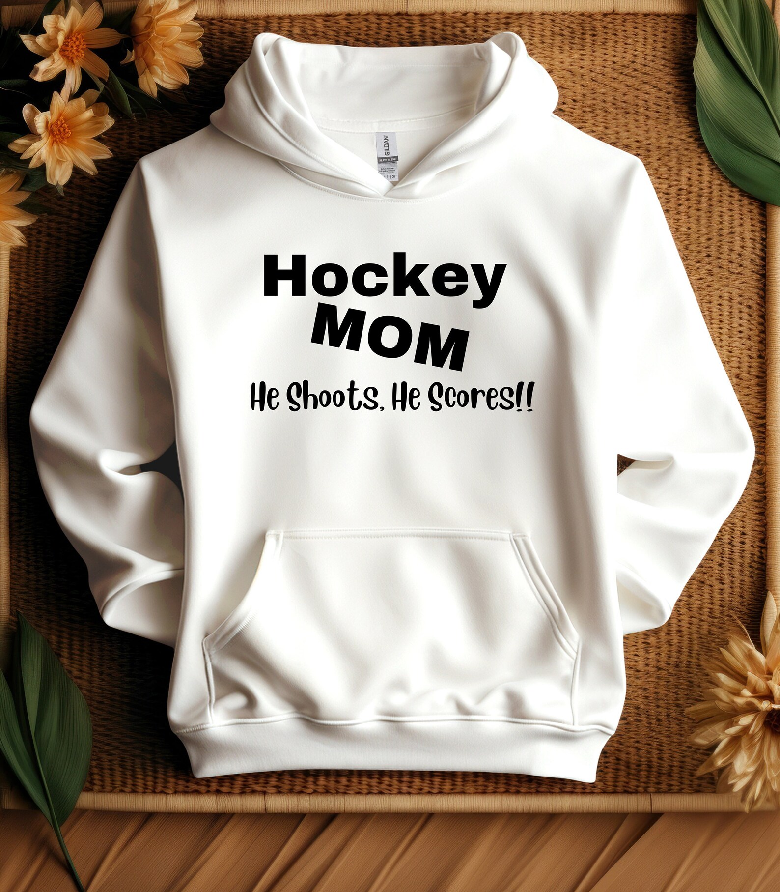 Hoodie Hockey Mom Sweatshirt Hockey Lover T Mom Hooded Sweatshirt