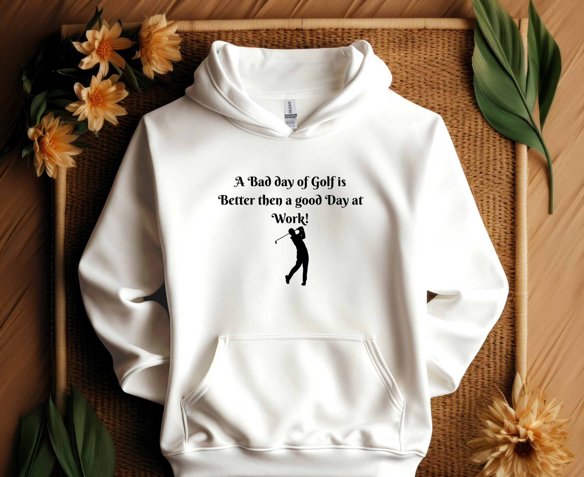Hoodie Hooded Sweatshirt Golf Lover Hoodie Golf Lover Sweatshirt Golf ...