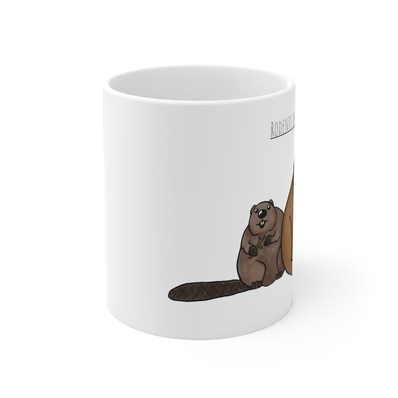 Princess Bride Rodents of Unusual Size Club Ceramic Coffee Mug, Beaver ...