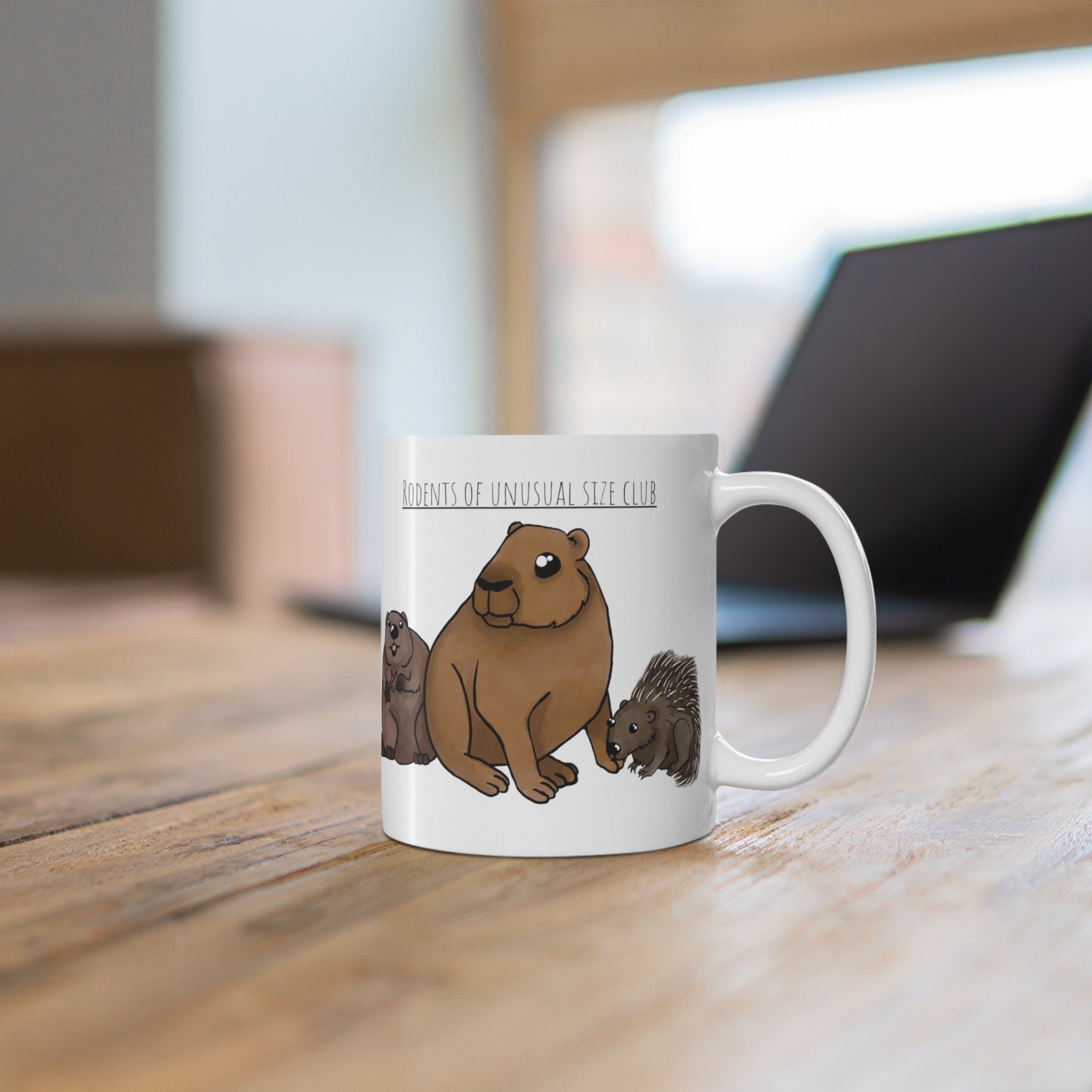 Princess Bride Rodents of Unusual Size Club Ceramic Coffee Mug, Beaver ...