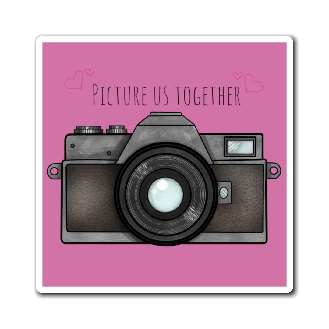 Camera Pun Romance Vinyl Fridge Magnet, Punny Gifts, Puns Decor, Funny ...