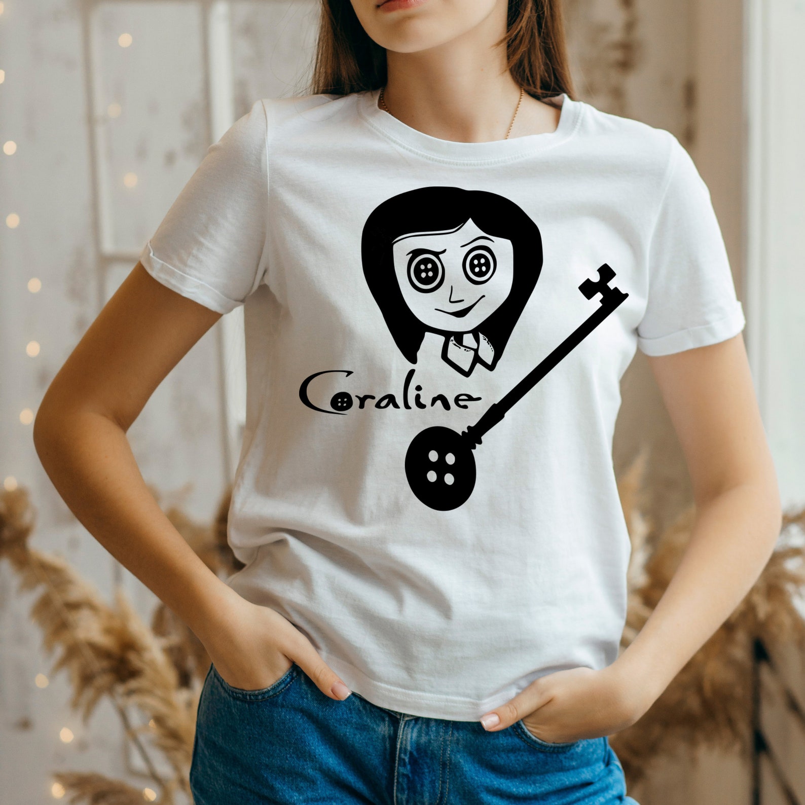 Coraline Svg Bundle, Coraline Face Svg, Coraline Ghost Children SVG Cut ...