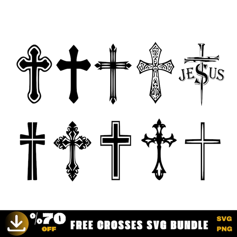 Chrome Hearts Cross Png - Etsy