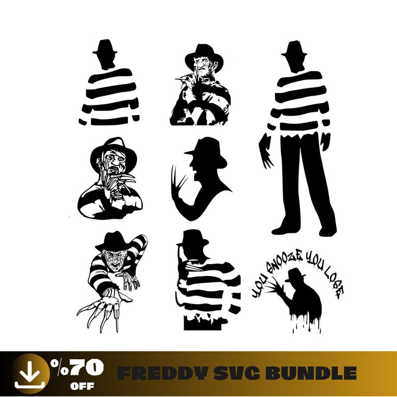 Freddy Krueger Svg - Etsy