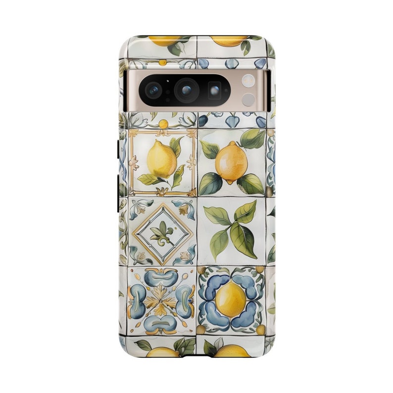 European Italian Sorrento Lemon Mosaic Tile Tough Case Cover | iPhone ...