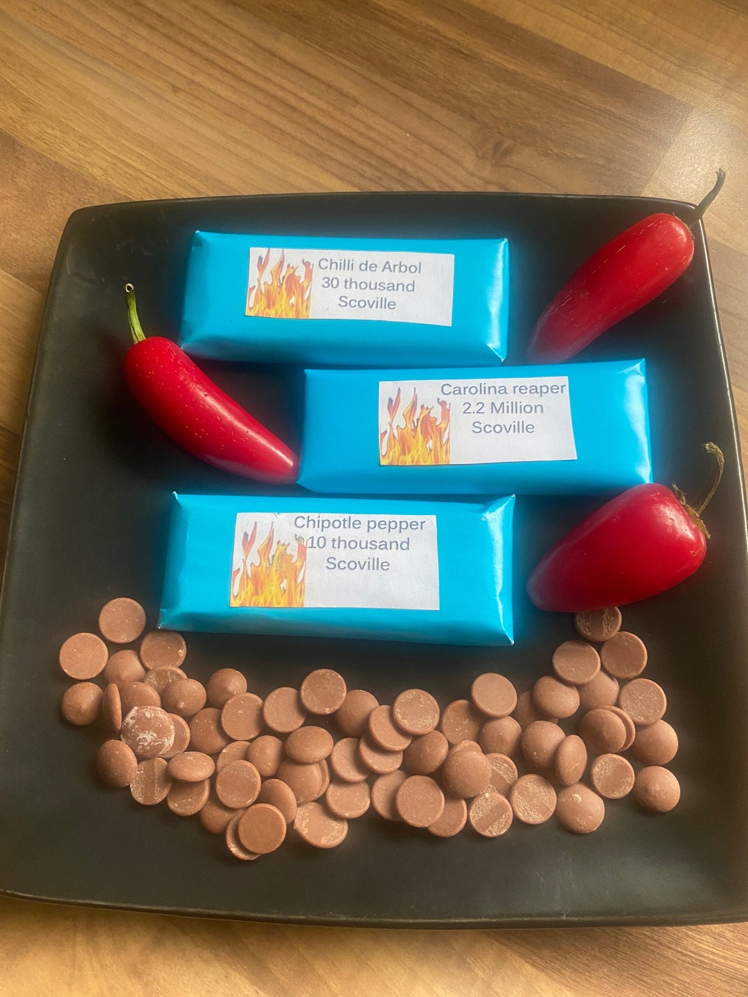 Chilli Chocolate. Quality Milk Chocolate From Belgium or Germany With a ...