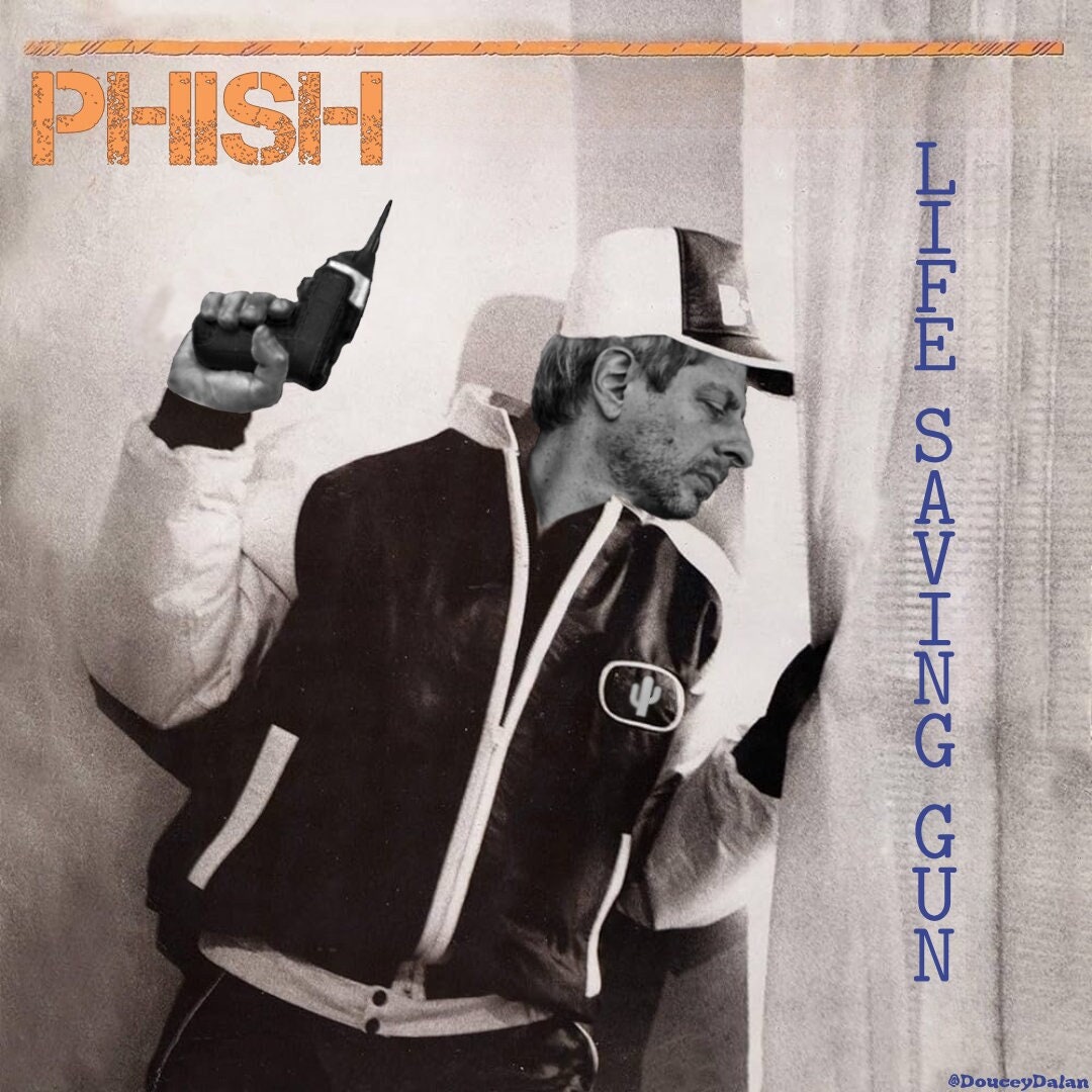 Life Saving Gun - Phish X Krs-one - Etsy