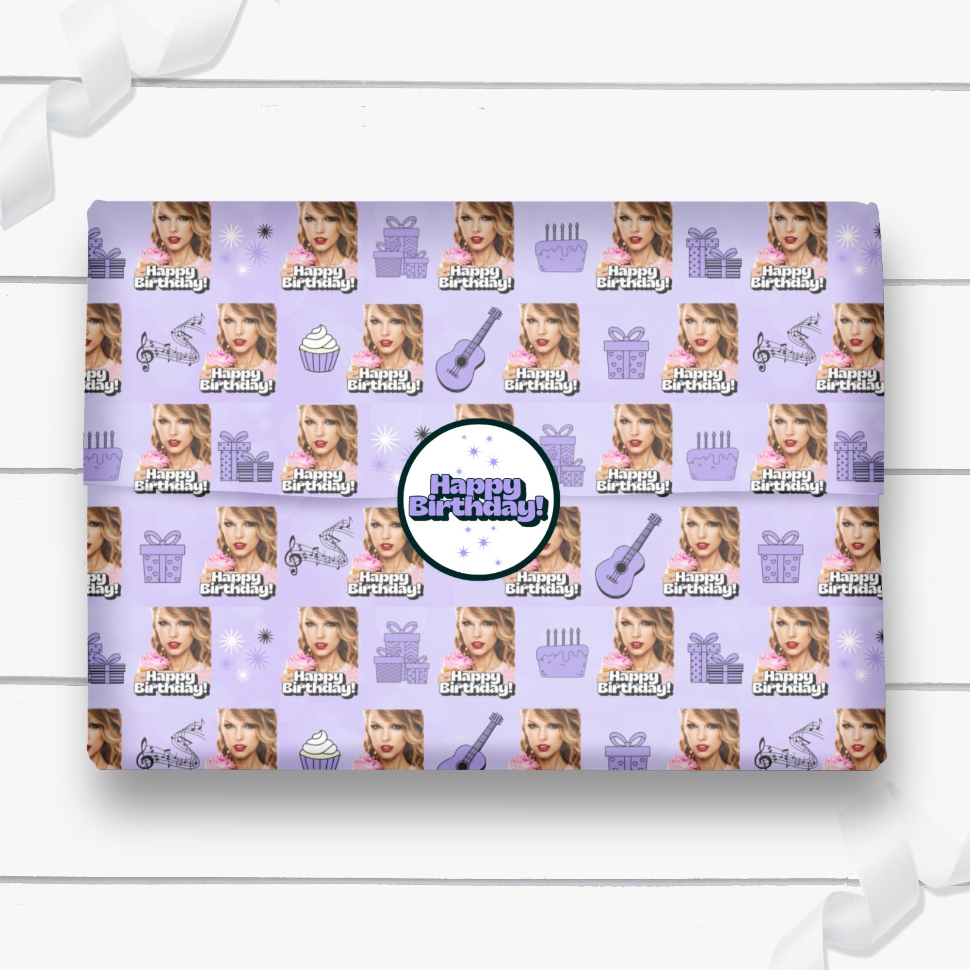 Taylor Swift Wrapping Paper Taylor Swift Gift Wrap Swifite - Etsy