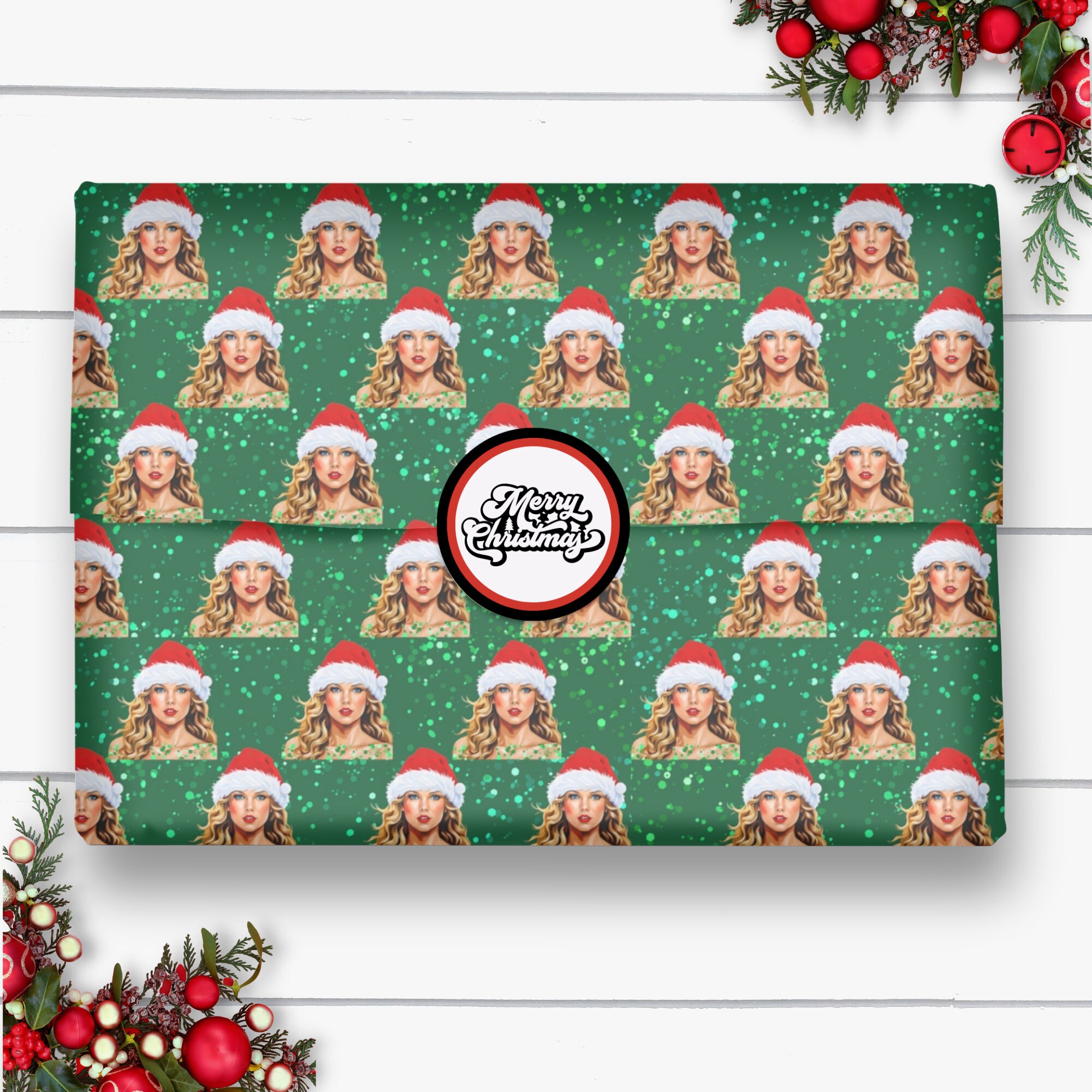 Swiftmas | Taylor Wrapping Paper | Xmas Wrapping Paper | Taylor Merch ...
