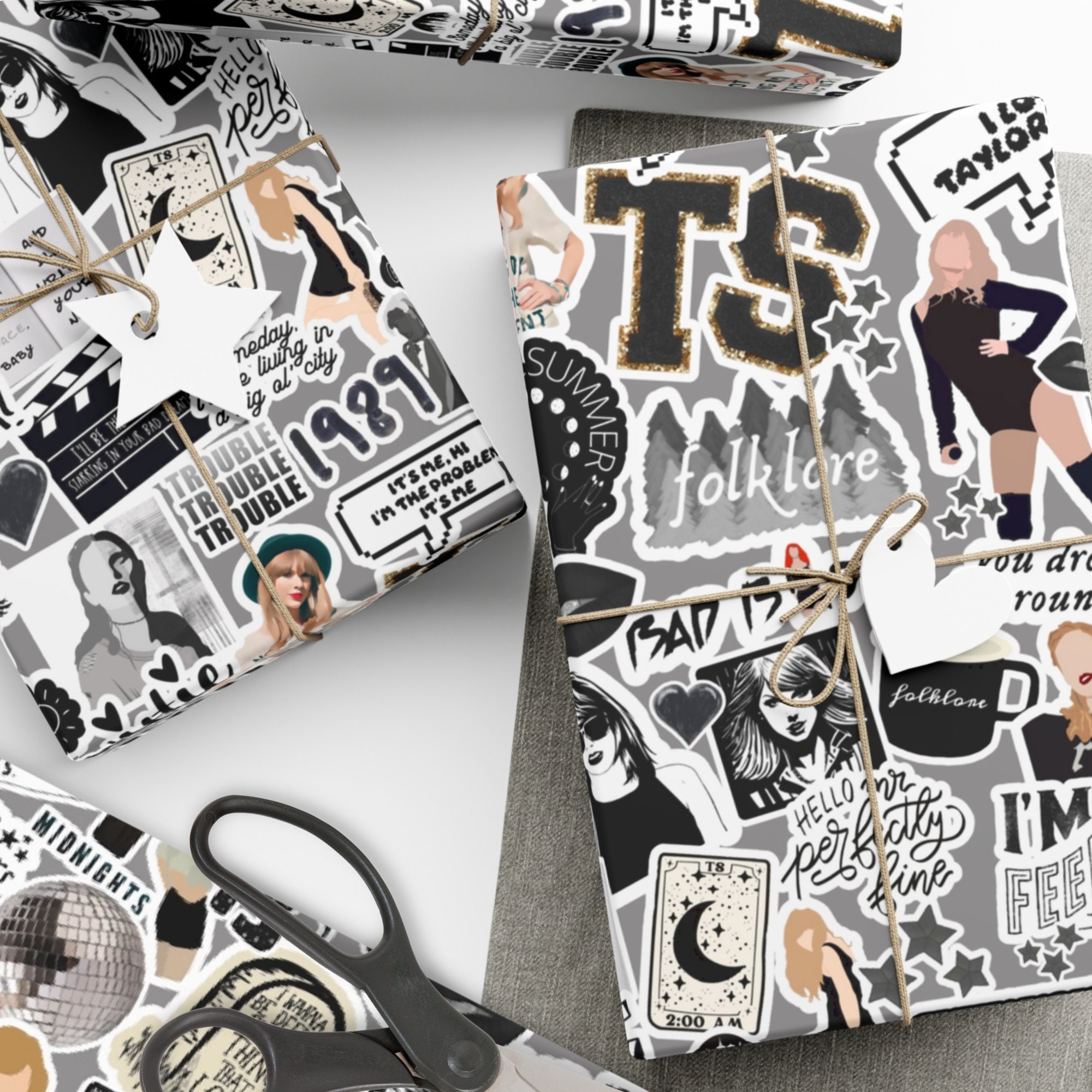 Taylor Swift Wrapping Paper Taylors Version Swifite Wrapping - Etsy UK