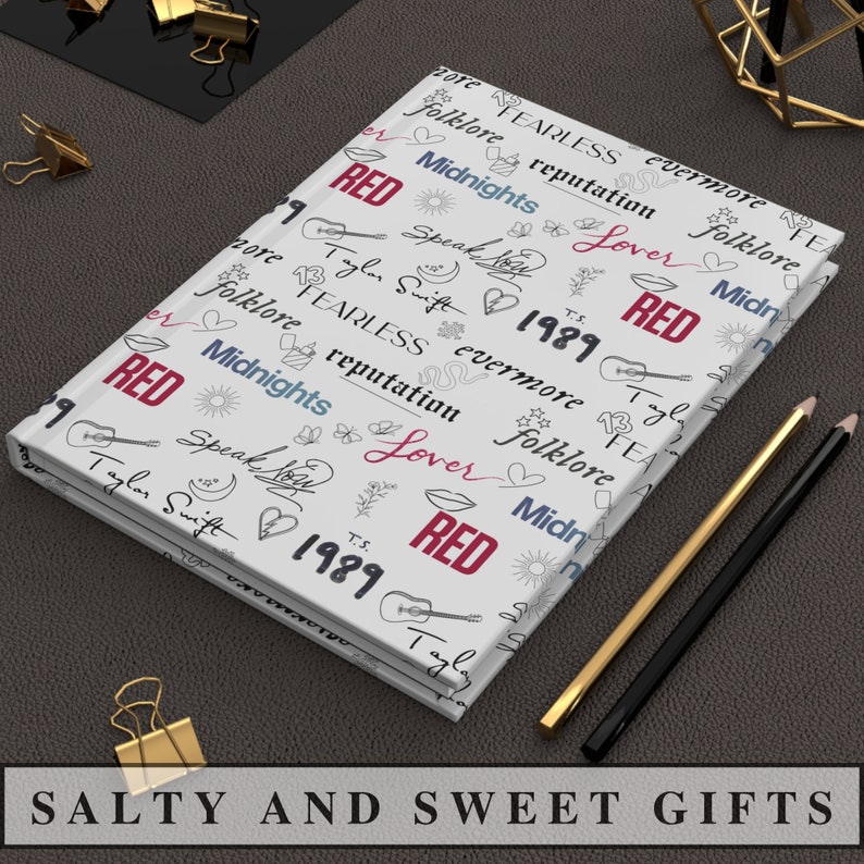 Taylor Swift Book Taylor Swift Journal Swiftmas Taylor - Etsy