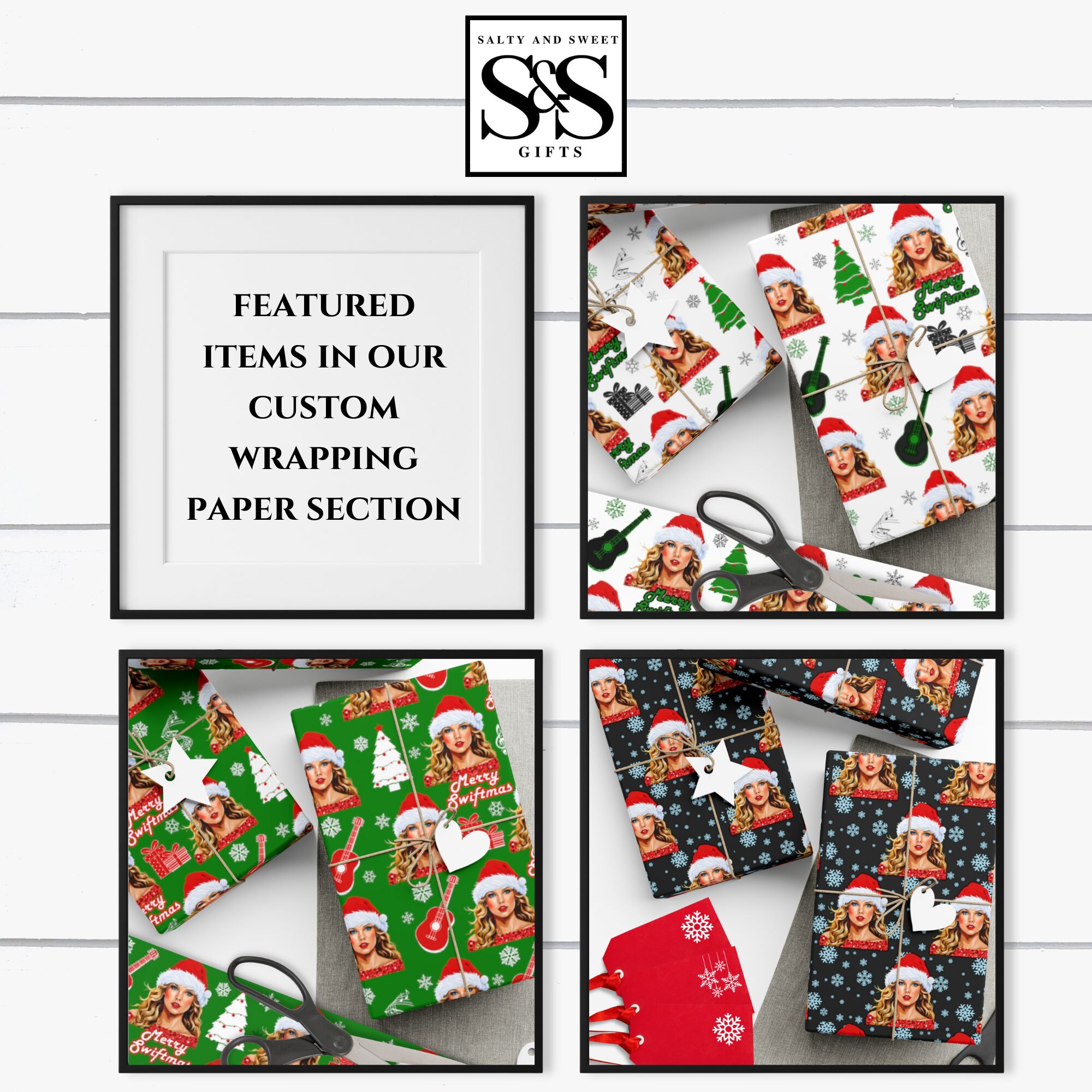 Taylor Wrapping Paper, Swiftmas, Taylor Christmas, Taylors Version ...