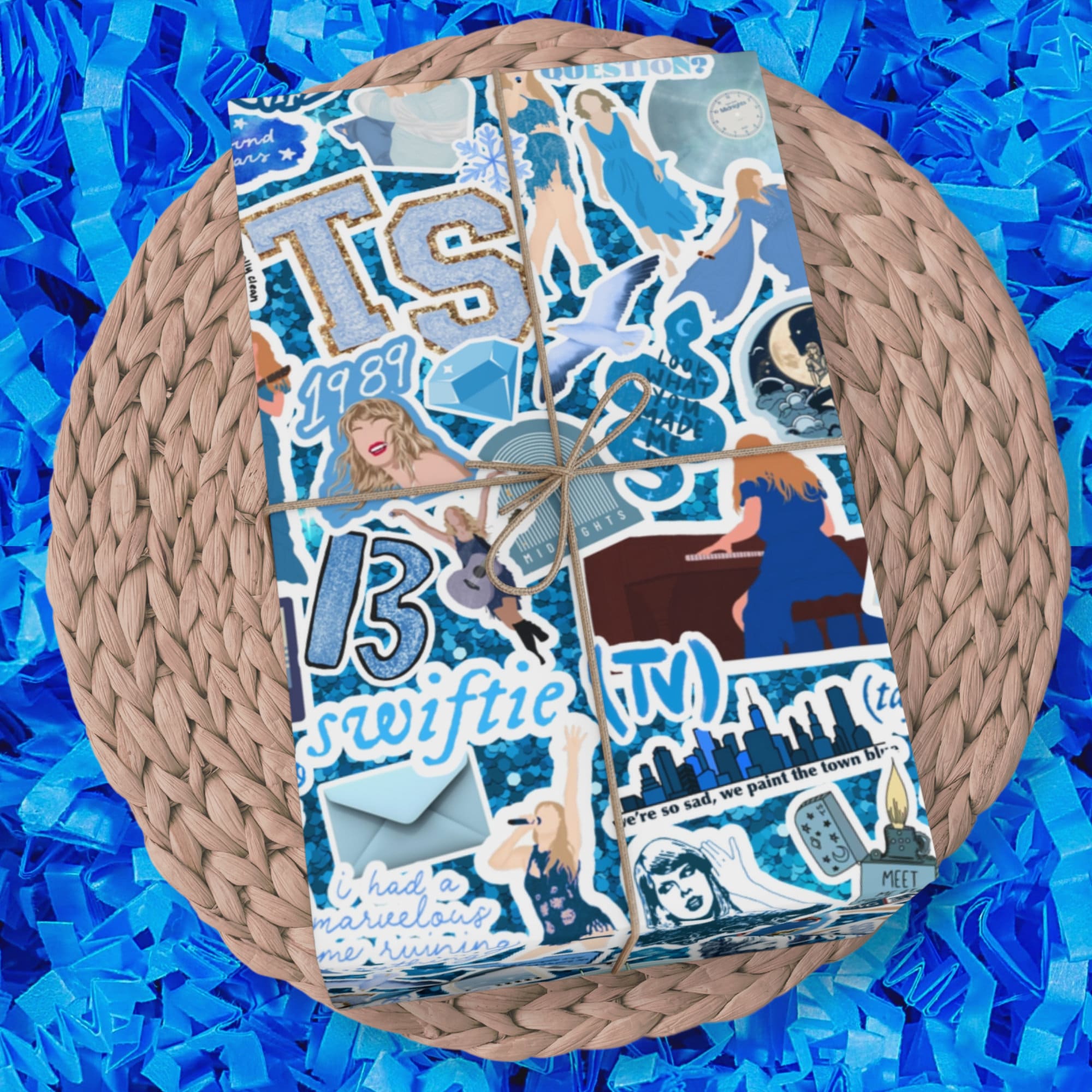 The Eras Tour Taylor Wrapping Paper, Taylor Birthday Wrapping Paper ...