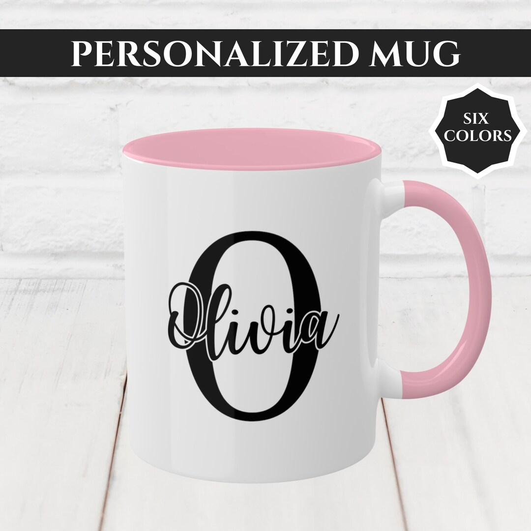 Personalized Mug Name Mug Monogramed Mug Mug With Name Personalized ...