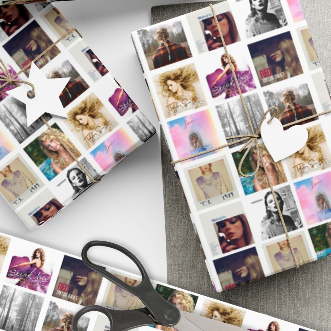 Taylor Swift Wrapping Paper, Taylors Version, Swifite Wrapping Paper ...