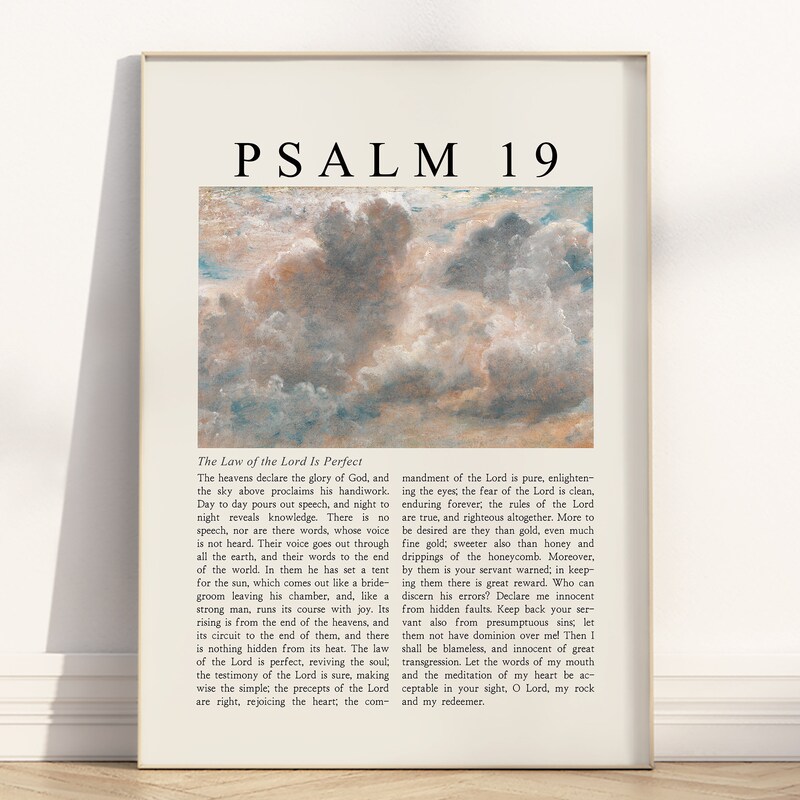 Psalm 19 14 - Etsy