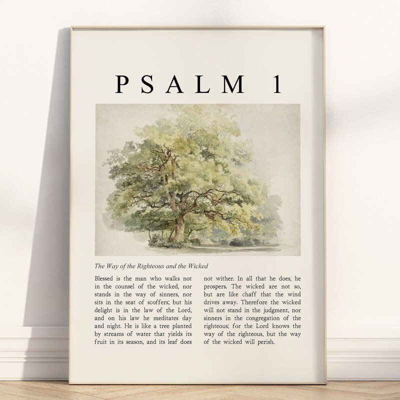 Psalm 1 - Etsy
