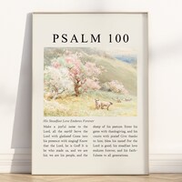 Psalm 100 - Etsy