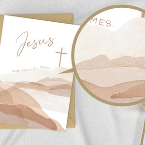 Philippians 2 9 Jesus Name Above All Names Bible Verse Wall Art Poster ...