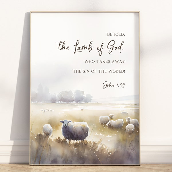 Lamb of God Print - Etsy