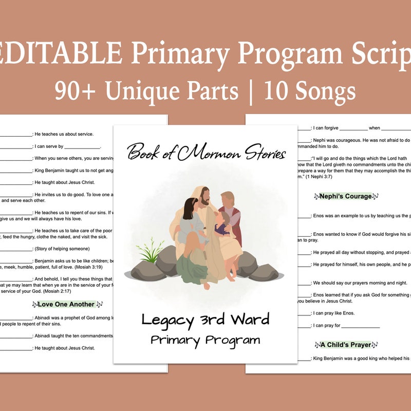 Lds Primary - Etsy