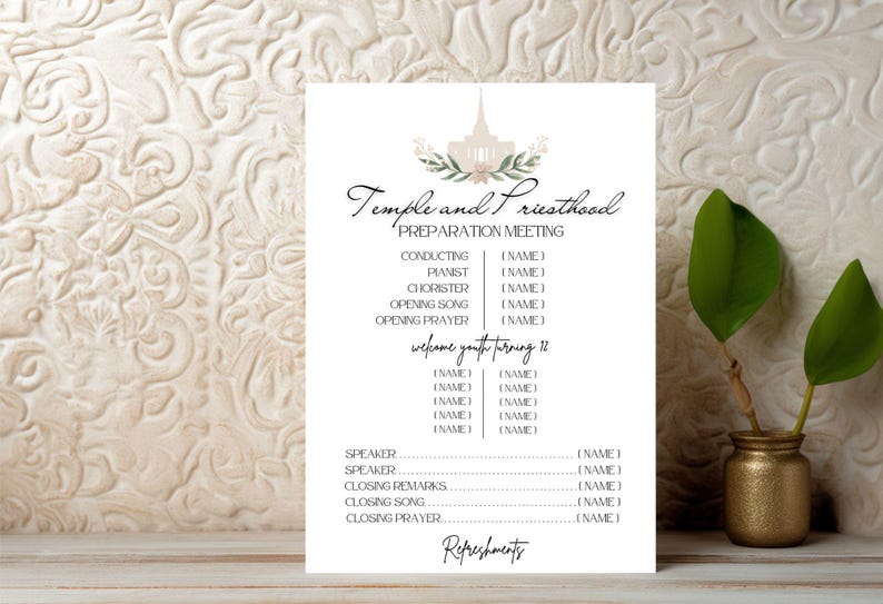 GILBERT Arizona Temple and Priesthood Preparation Program | LDS Primary ...